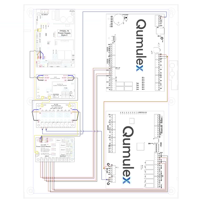 Unified Door Kit Wiring Four Door Kit QXEP-DKUF-04DR-1502-U